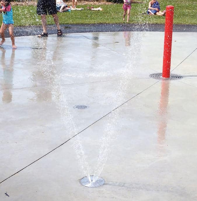Jet Oiseau d'eau - Aquajeux - Water games and structures