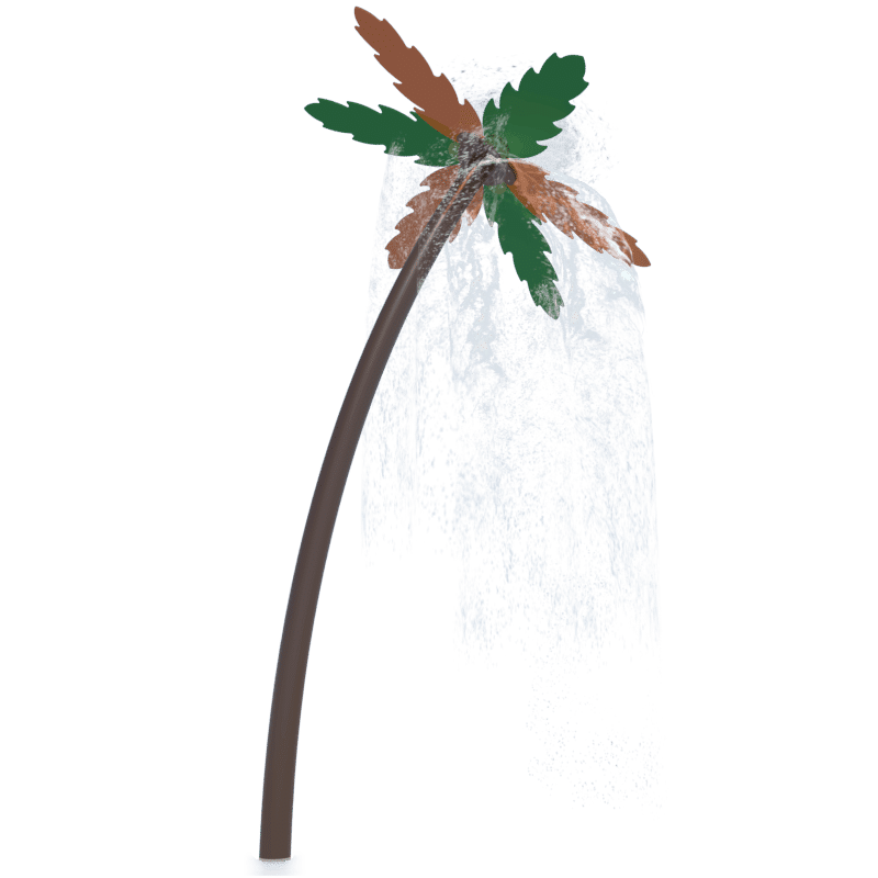 Palm tree - Aquajeux - Water games and structures