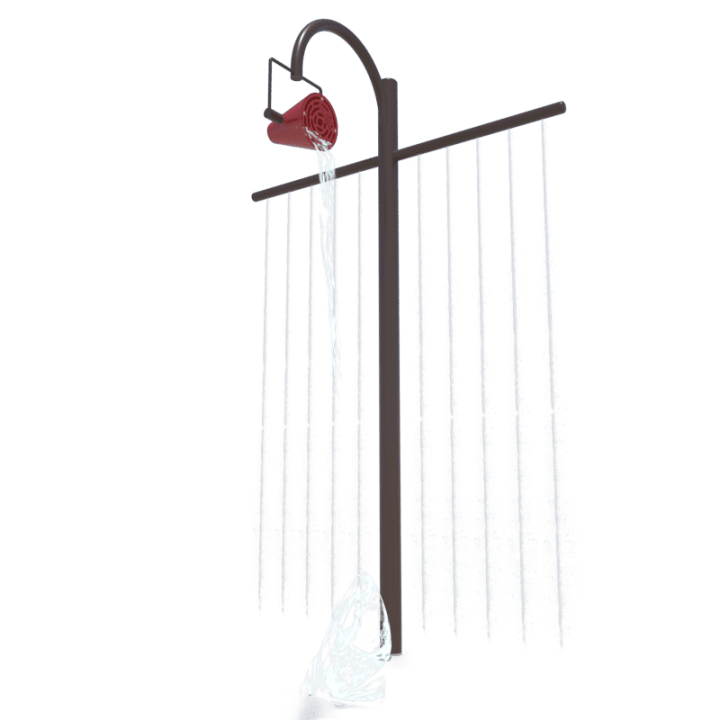 Mast and bucket - Aquajeux - Water games and structures