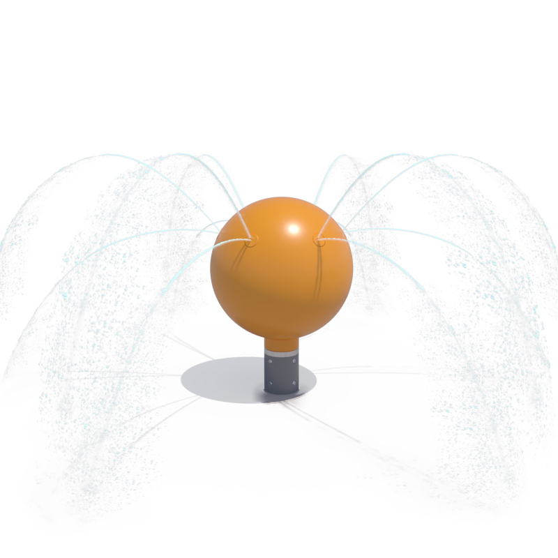 Sphère rigolote - Aquajeux - Water play and aquatic structures